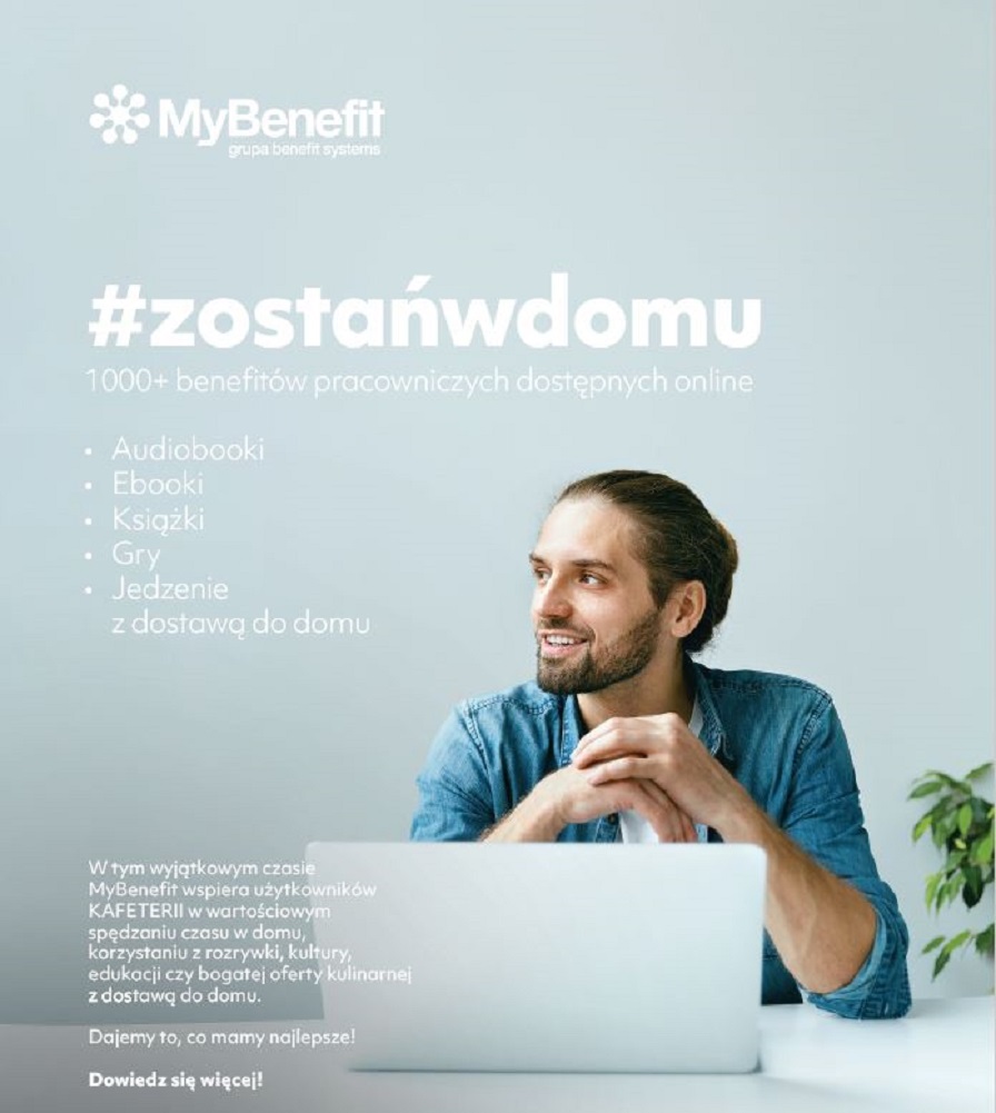 Benefitowe inspiracje - kupuj online - MyBenefit #zostańwdomu